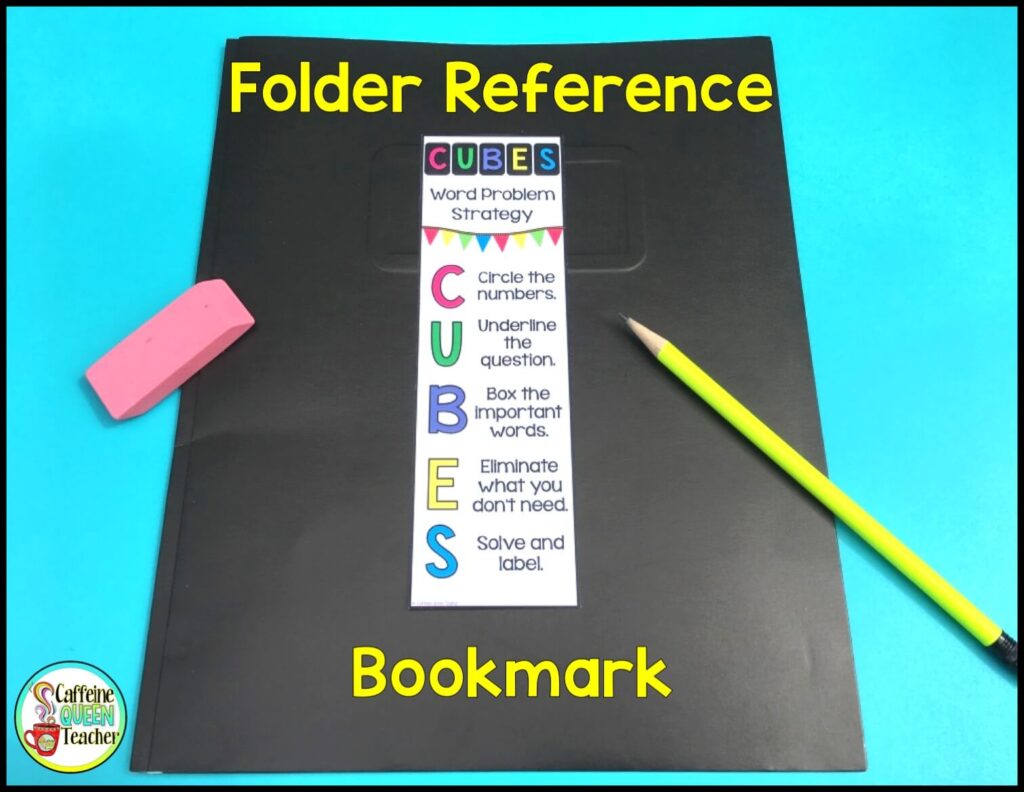 Struggling with math story problems? CUBES to the Rescue! - Caffeine ...