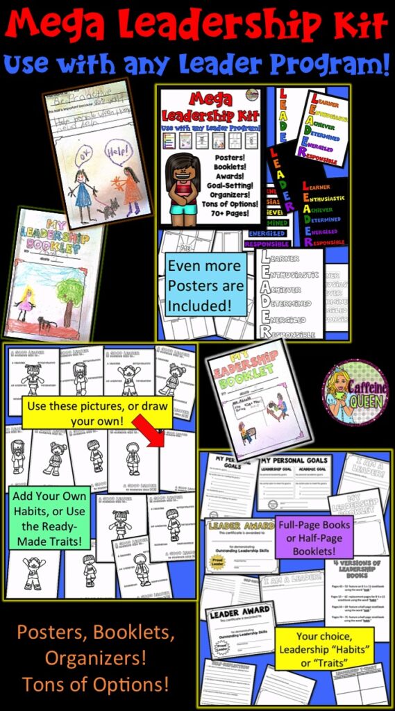 Student Leadership Resources for Classrooms - Caffeine Queen Teacher