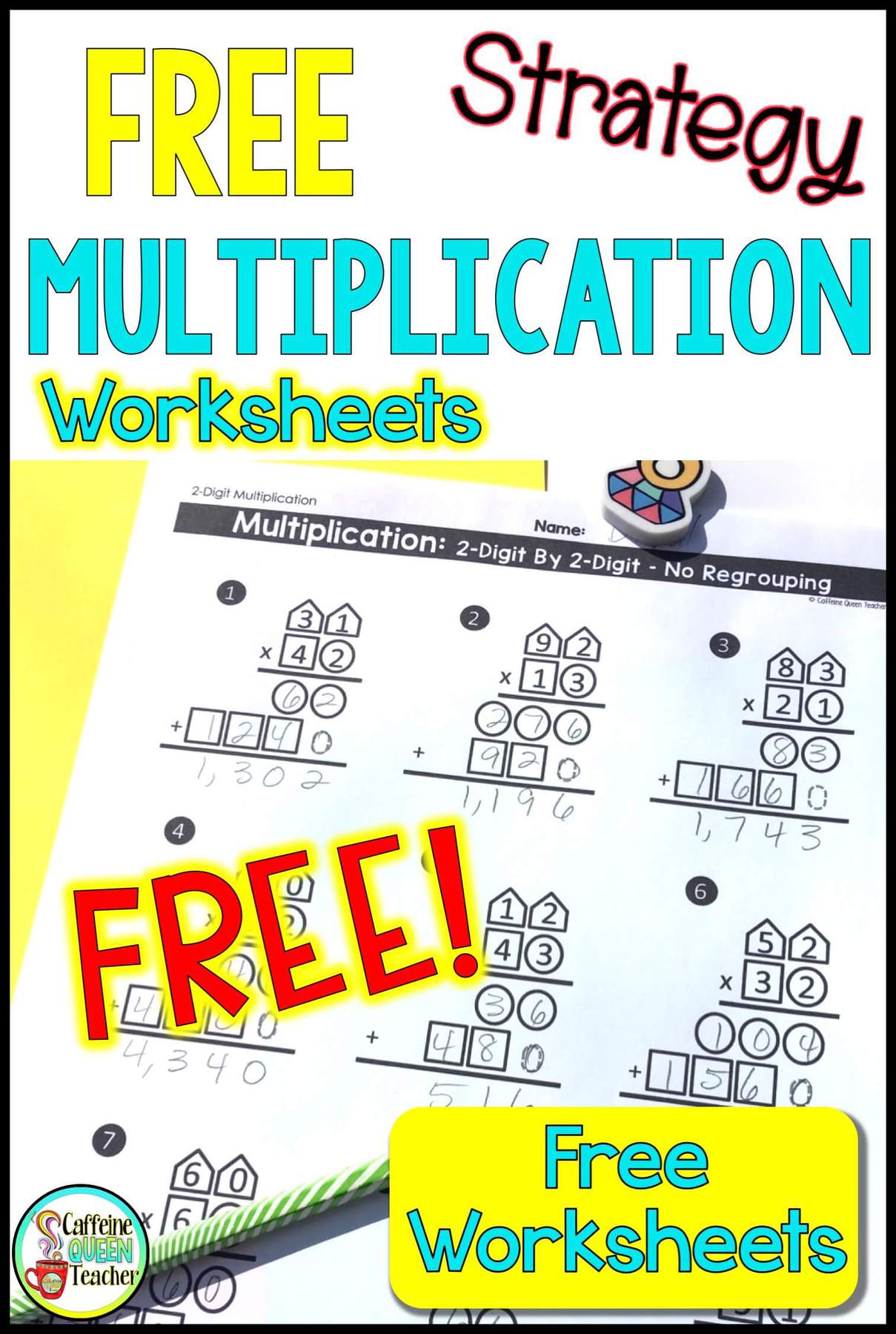 2-Digit Multiplication Made Simple: Worksheets That Actually Work ...