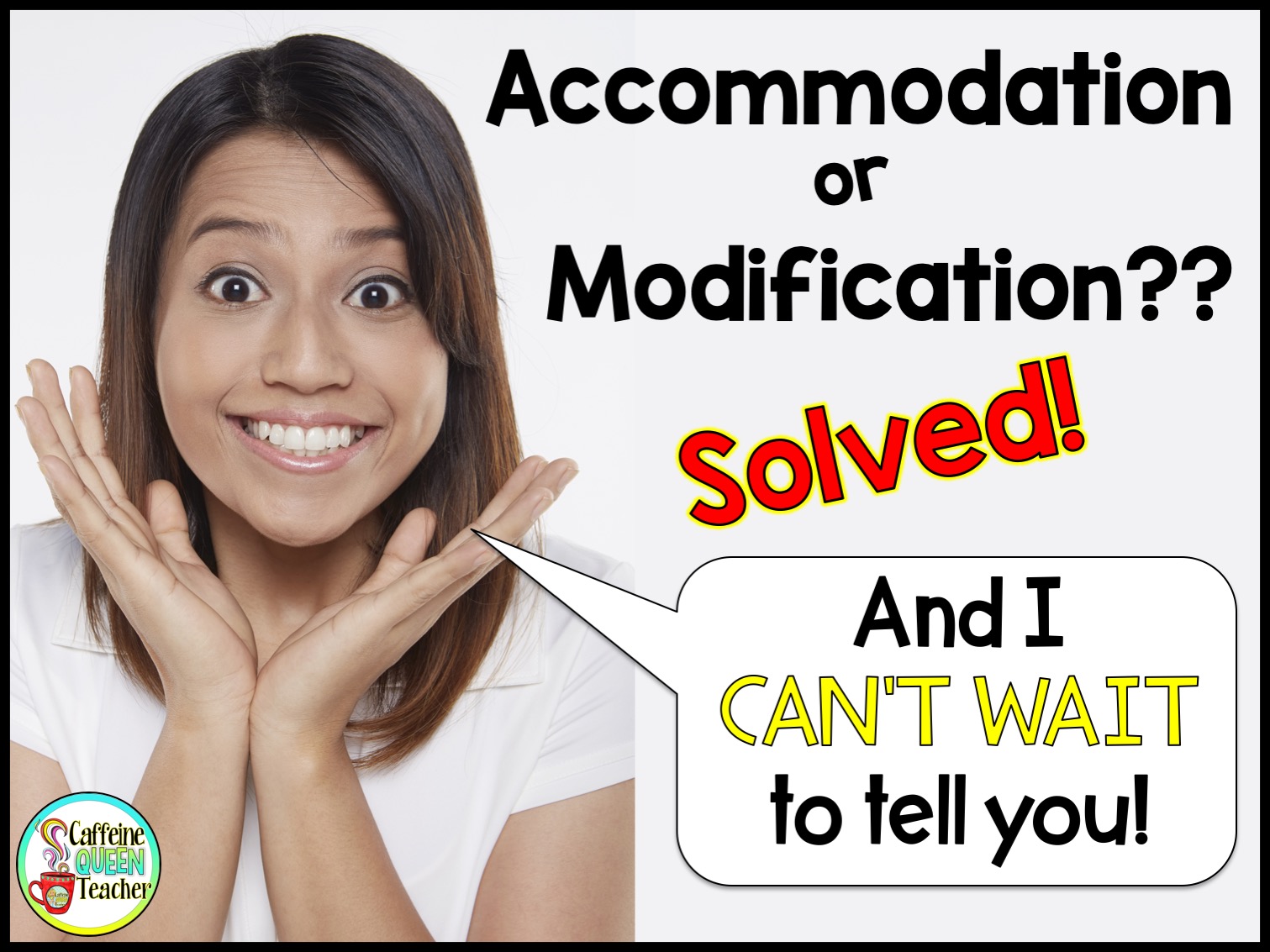 What Teachers Need to Know About Academic Supports - Caffeine Queen Teacher