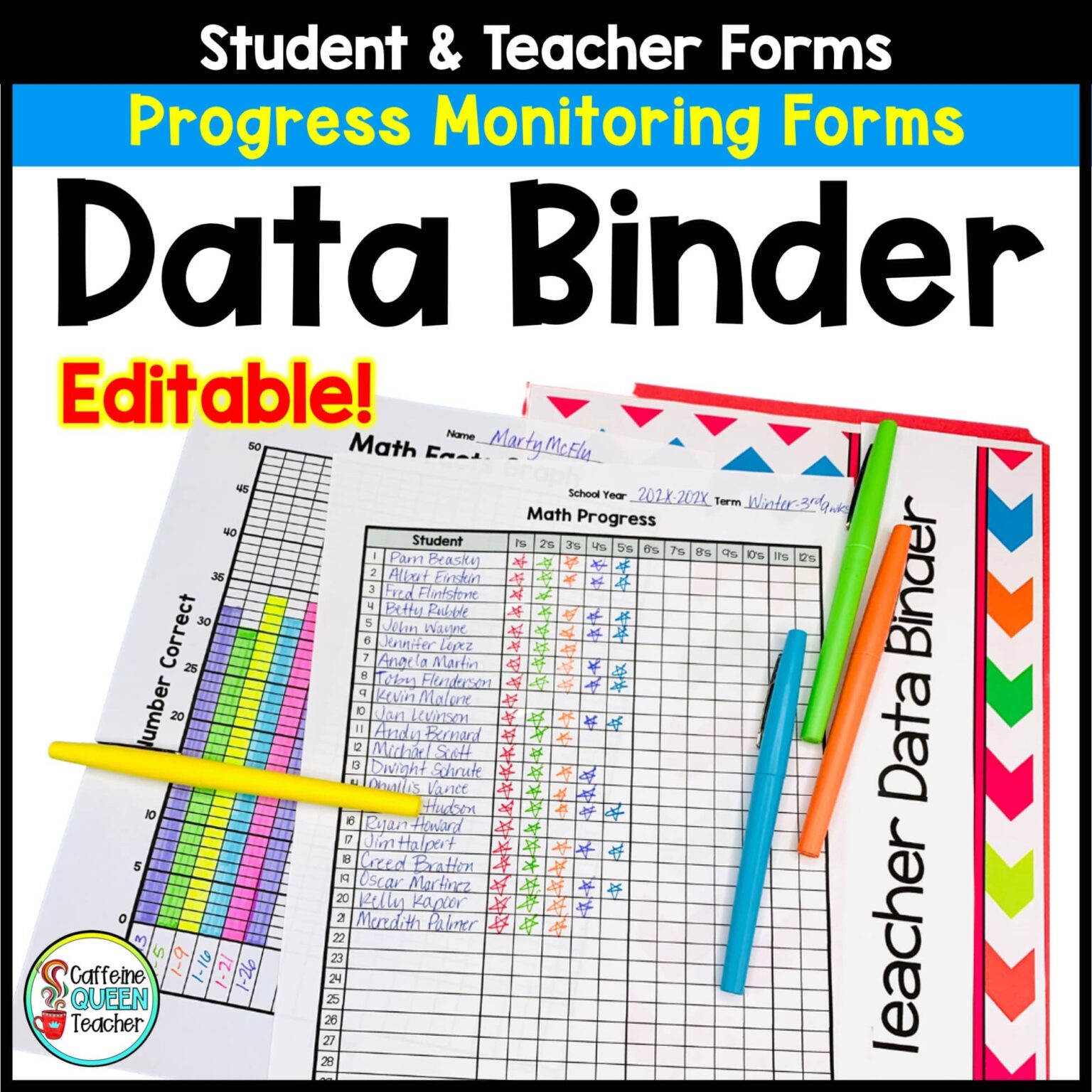 Teacher Binder Organization Step-By-Step - Caffeine Queen Teacher