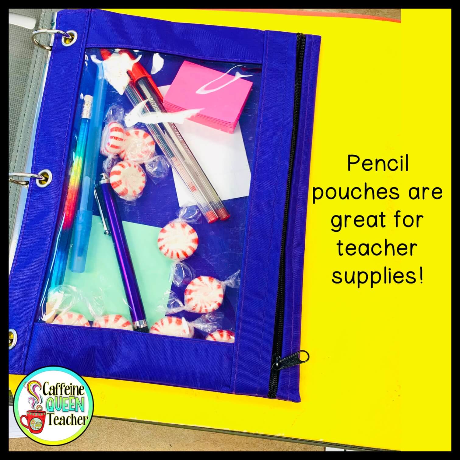 Teacher Binder Organization Step-By-Step - Caffeine Queen Teacher