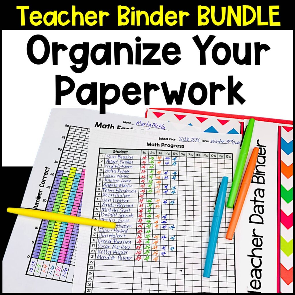 Teacher Binder Organization Step-By-Step - Caffeine Queen Teacher