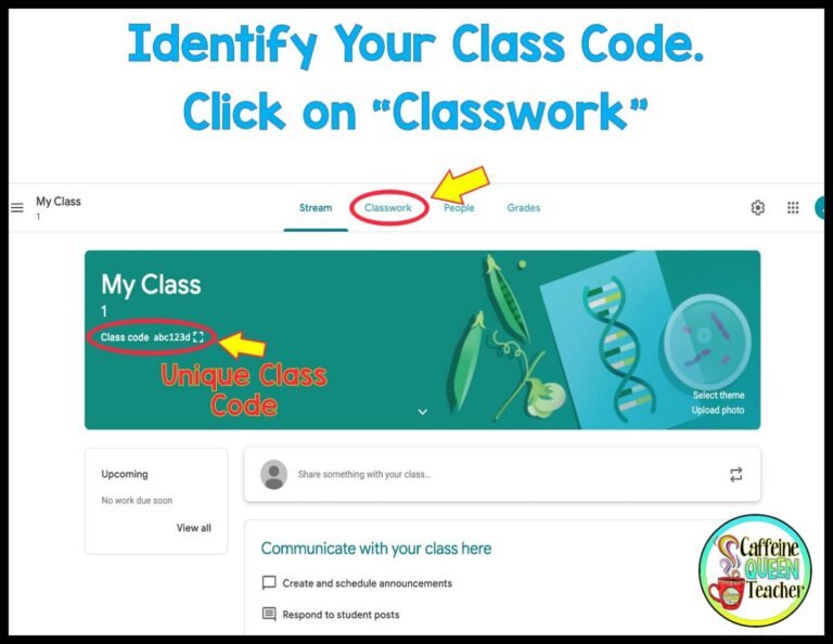How to Assign Student Work with Google Classroom - Caffeine Queen Teacher