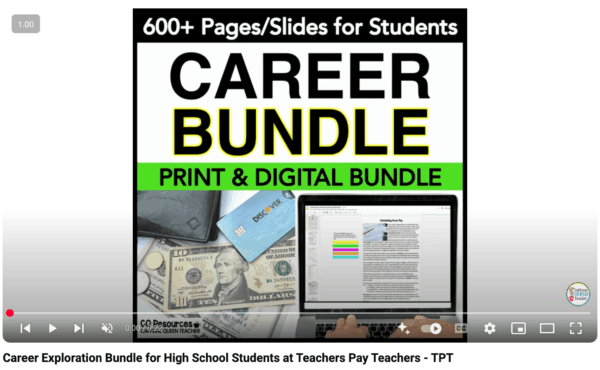 Q & A - Career Education Resource Bundle - Caffeine Queen Teacher