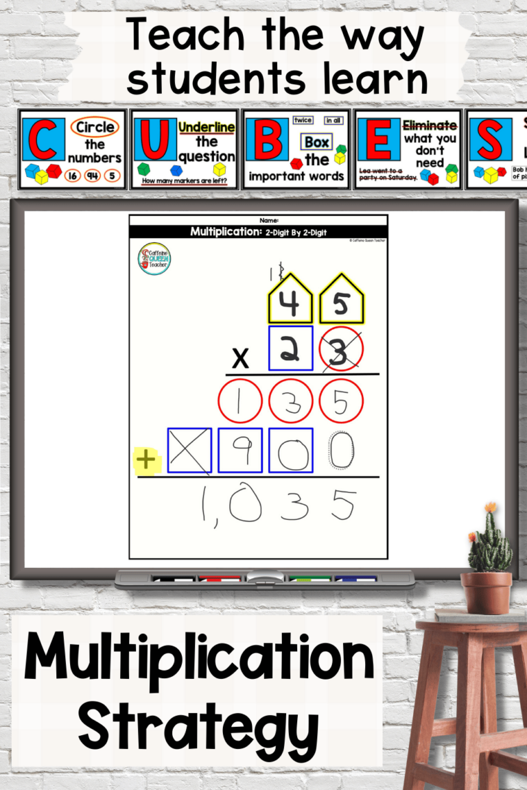 How to Teach Multi-Digit Multiplication and Long Division - Caffeine ...