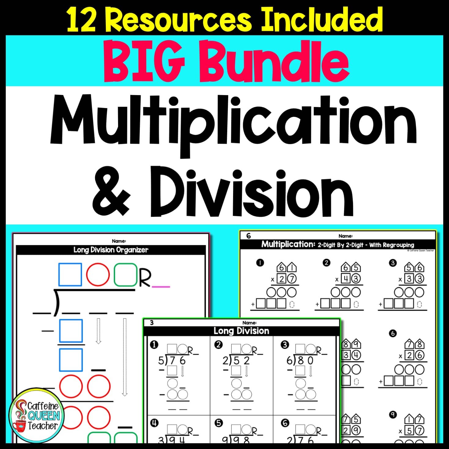 Long Division and Multiplication Using the Standard Algorithm ...