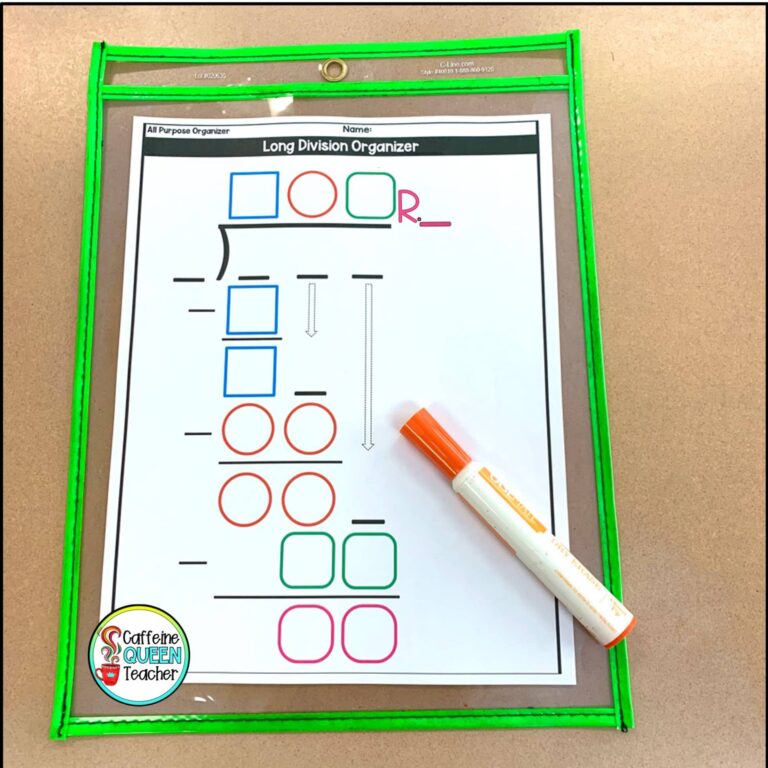 9 Top Tips for Teaching Long Division - Caffeine Queen Teacher
