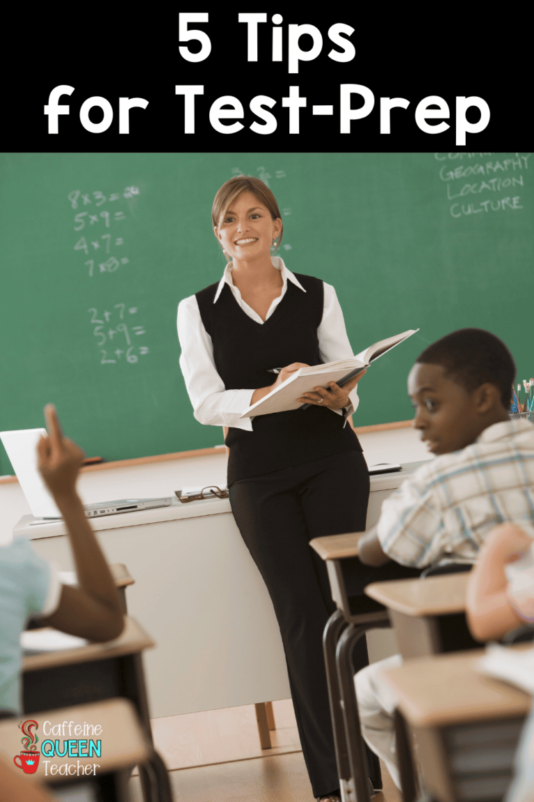 5 Tips to Prep Your Students for State Testing - Caffeine Queen Teacher