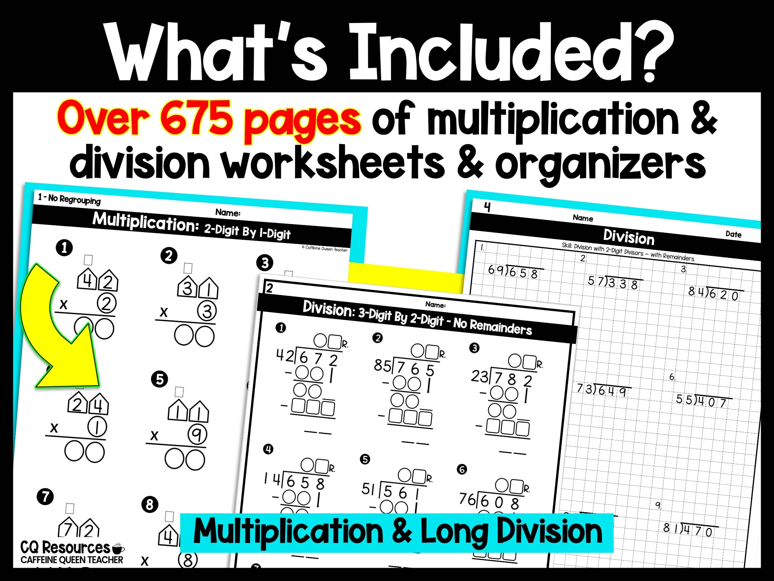 Long Multiplication And Division Long Multiplication And Division