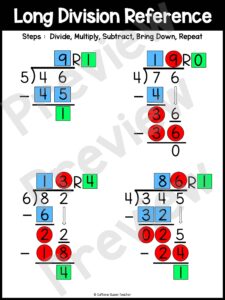 Mastering Long Division: 5 Simple Strategies for Differentiated ...